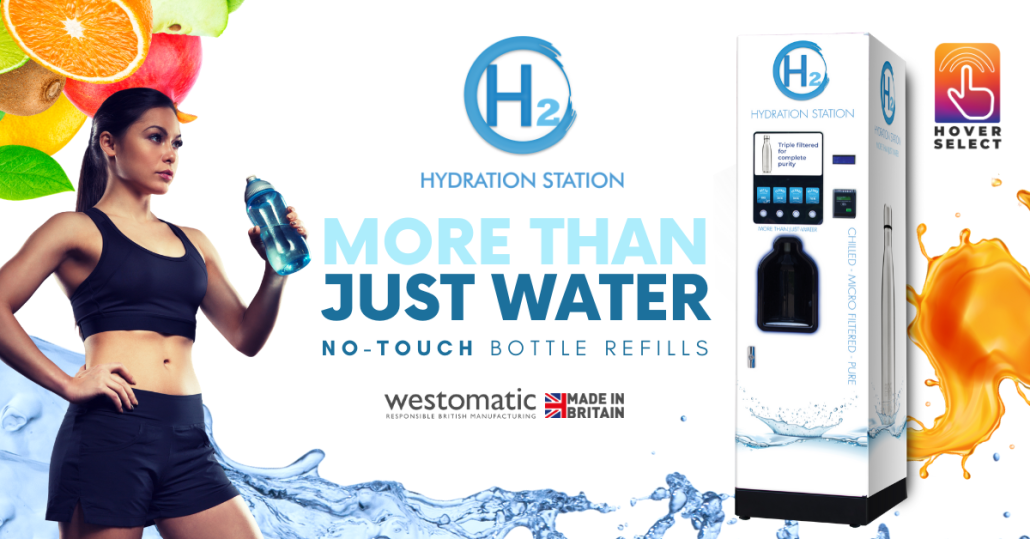 Touchless dispenser of filtered water and juices